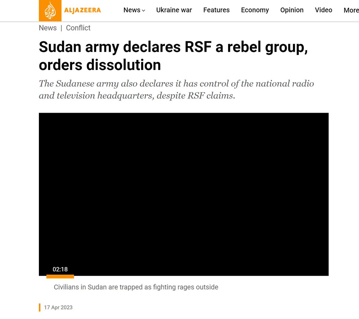 “When two elephants fight, the grasses suffer” is probably the most ...