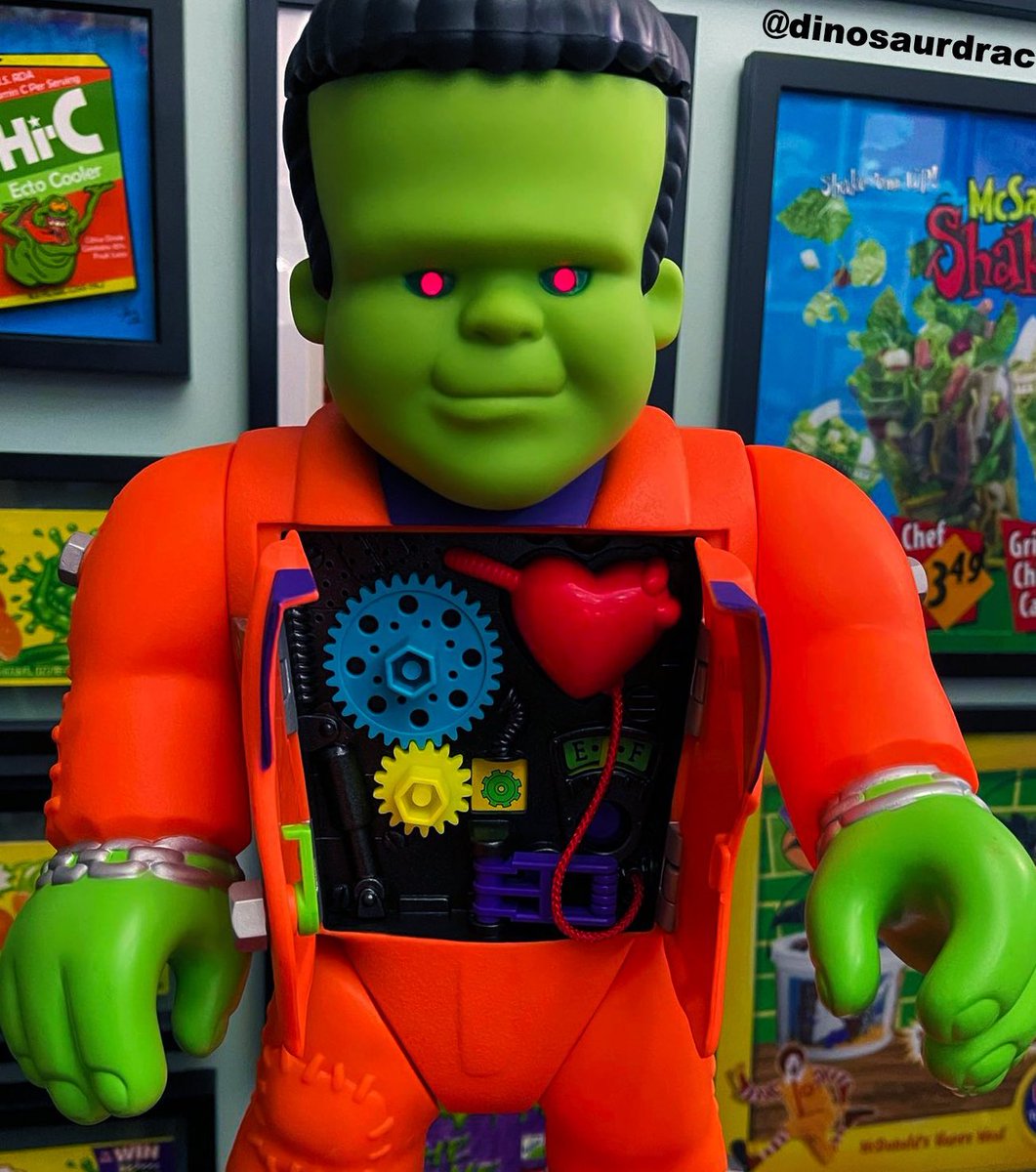 Dinosaur Dracula on Twitter: "Meet Big Frank, made by Playskool in 1992. Somewhere between a ...
