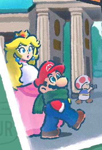 American Gothic Parody Mario