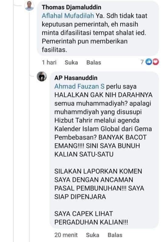 Ismail Fahmi on Twitter: "Saya masih berharap akun AP Hasanuddin ini kena hack, shg menulis ...