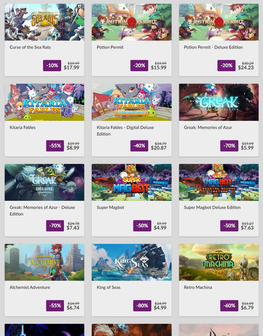 Wario64 on Twitter: "GOG weekly deals https://bit.ly/3owJvAl #ad"