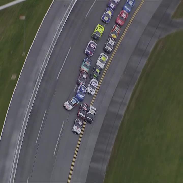 Nascar On Twitter Trouble In Overtime