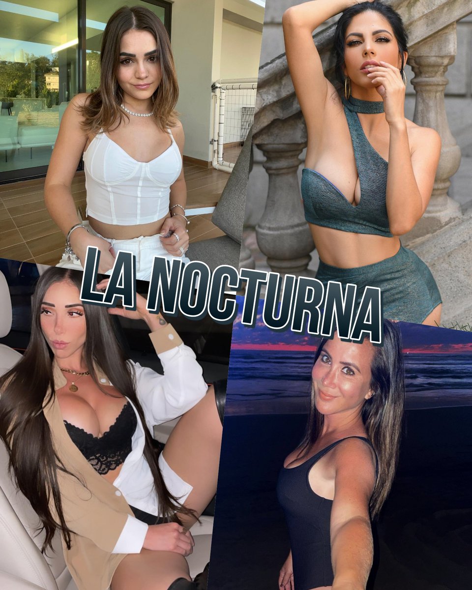 Goddesses Culto on Twitter: "Último de la semana y nada como terminarlo con puras bellezas en LA ...