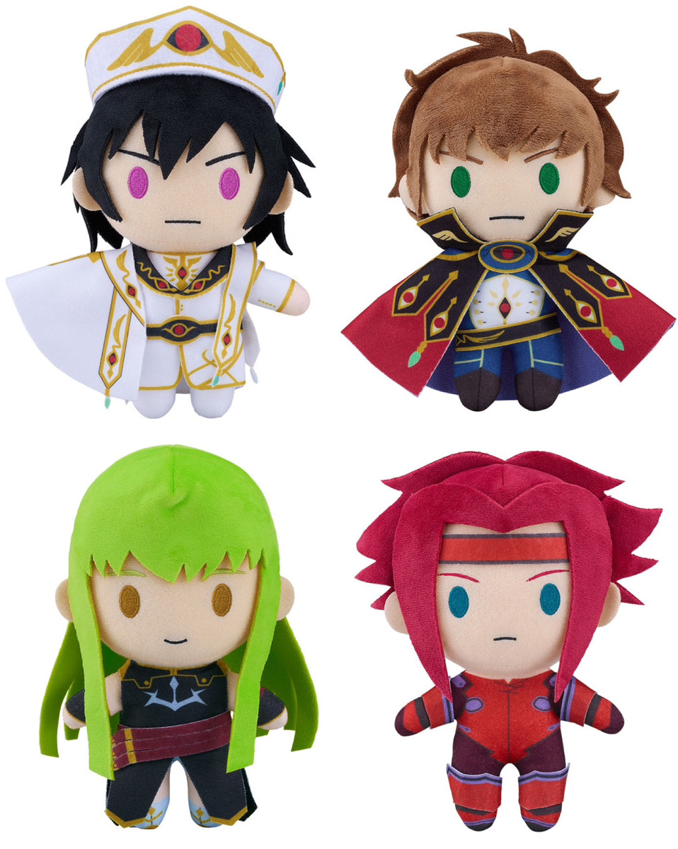 AmiAmi English on Twitter: "👑Pre-order open!!👑 Code Geass: Lelouch of the Rebellion Plushies ...