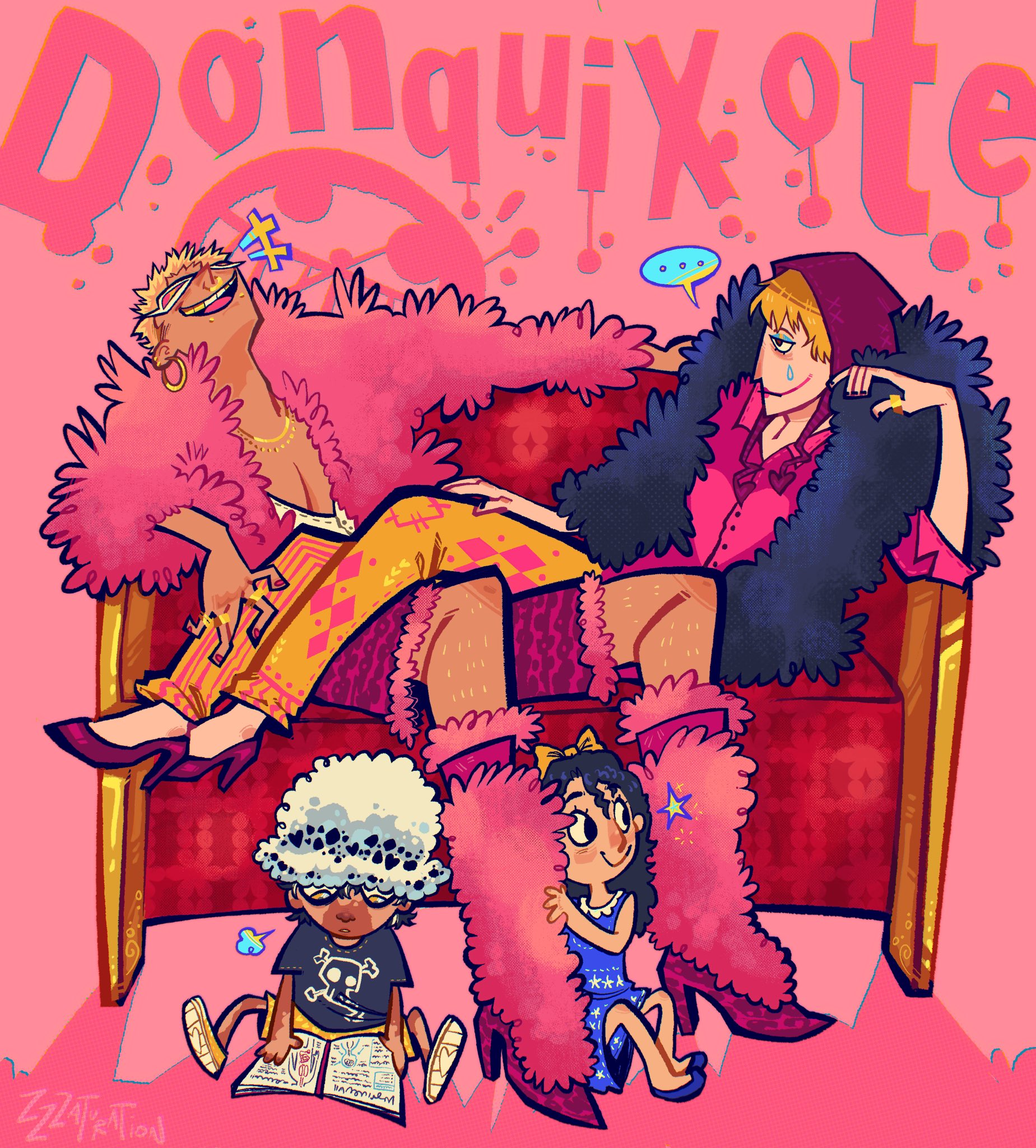 One Piece Donquixote Family
