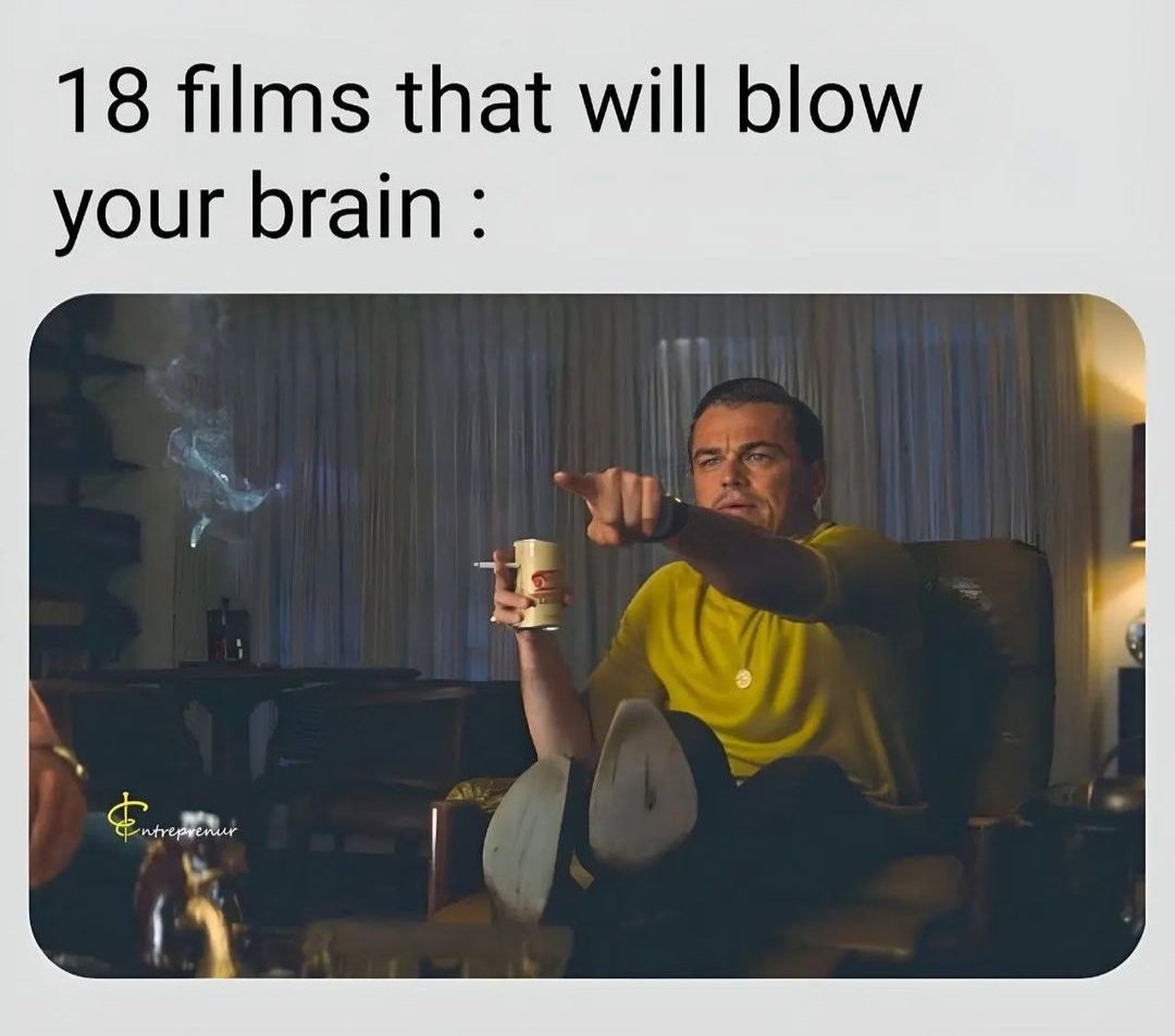 18 Films That Will Blow Your Brain: - Thread from Goal Loaded ...