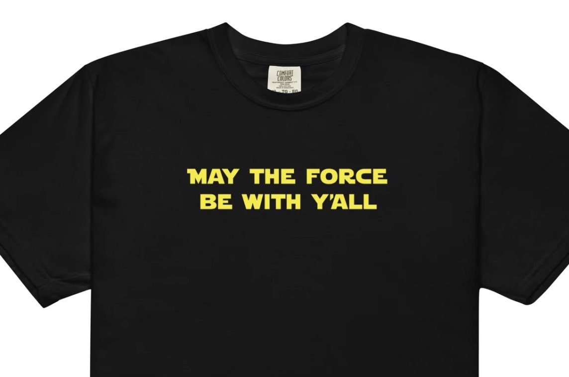 Extremely Texan on Twitter: "Our new Force tee is 🔥 btw https://txhumor.com/collections/unisex-t ...