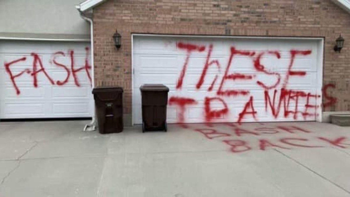Womens Voices On Twitter Trans Activists Vandalized The Home Of A