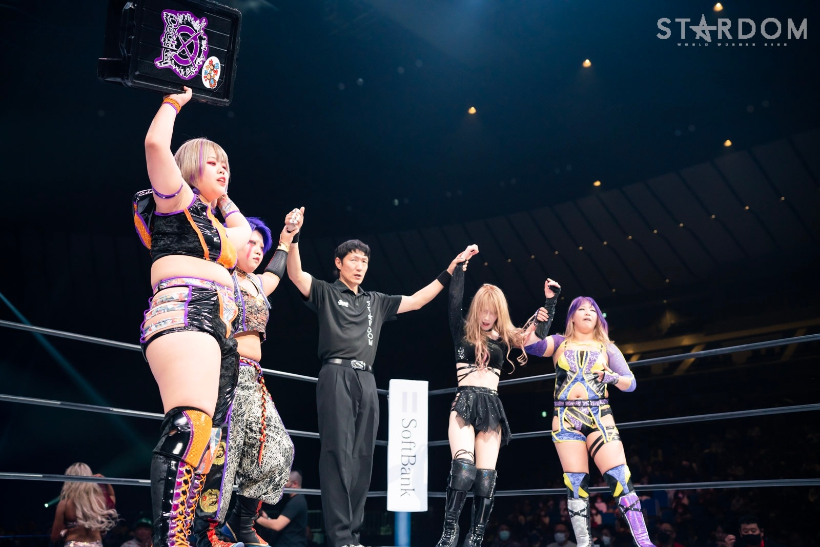 We Are Stardom on Twitter: "April 23 Yokohama Arena All Star Grand Queendom 8 Woman Tag Oedo Tai ...