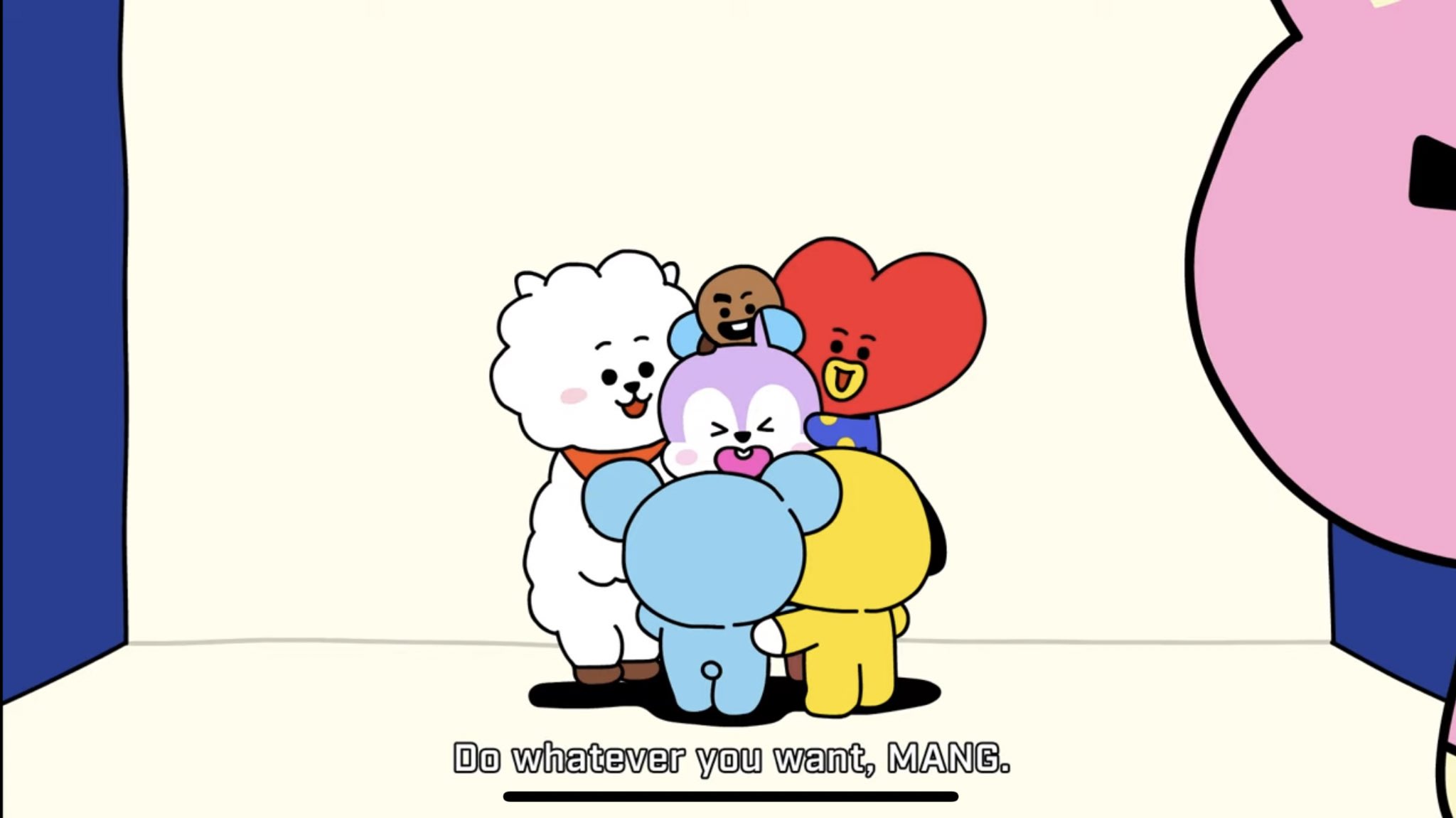 BT21 on Twitter: "INSIDE MANG | EP. 10 It's MANG Time Ask MANG everything🤷‍♂️💕 Spoiler alert ...