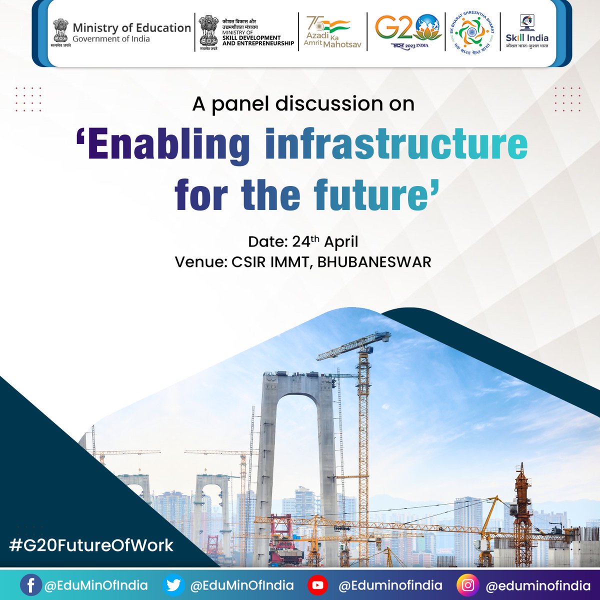 Ministry of Education on Twitter: "Panel 1- “Enabling infrastructure for the future” at ...