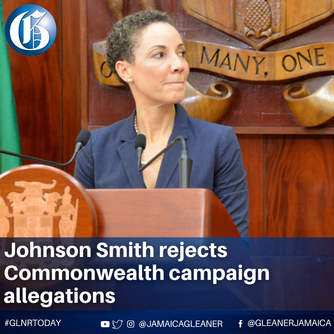 Jamaica Gleaner on Twitter: "Minister of Foreign Affairs Kamina Johnson Smith says she will ...