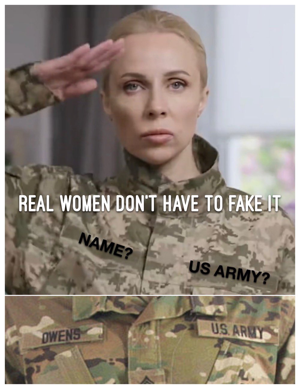 Female Soldiers Memes Meanwhile In Russia...