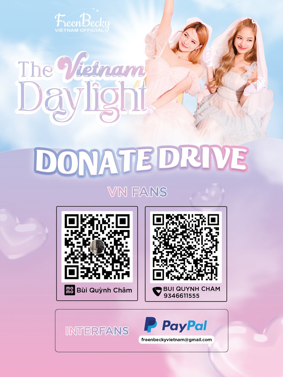 FREENBECKY VIETNAM OFFICIAL 🇻🇳 on Twitter: "📣 #FBVNO is opening the Donation Drive for our ...