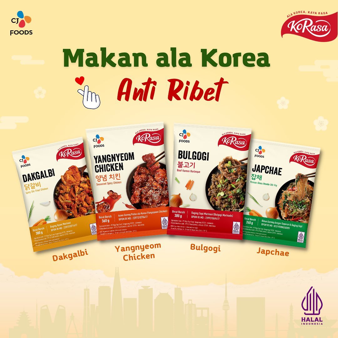 Tan Heng Hong on Twitter: "CJ Foods adds ready-to-cook under the halal-certified Korasa range ...