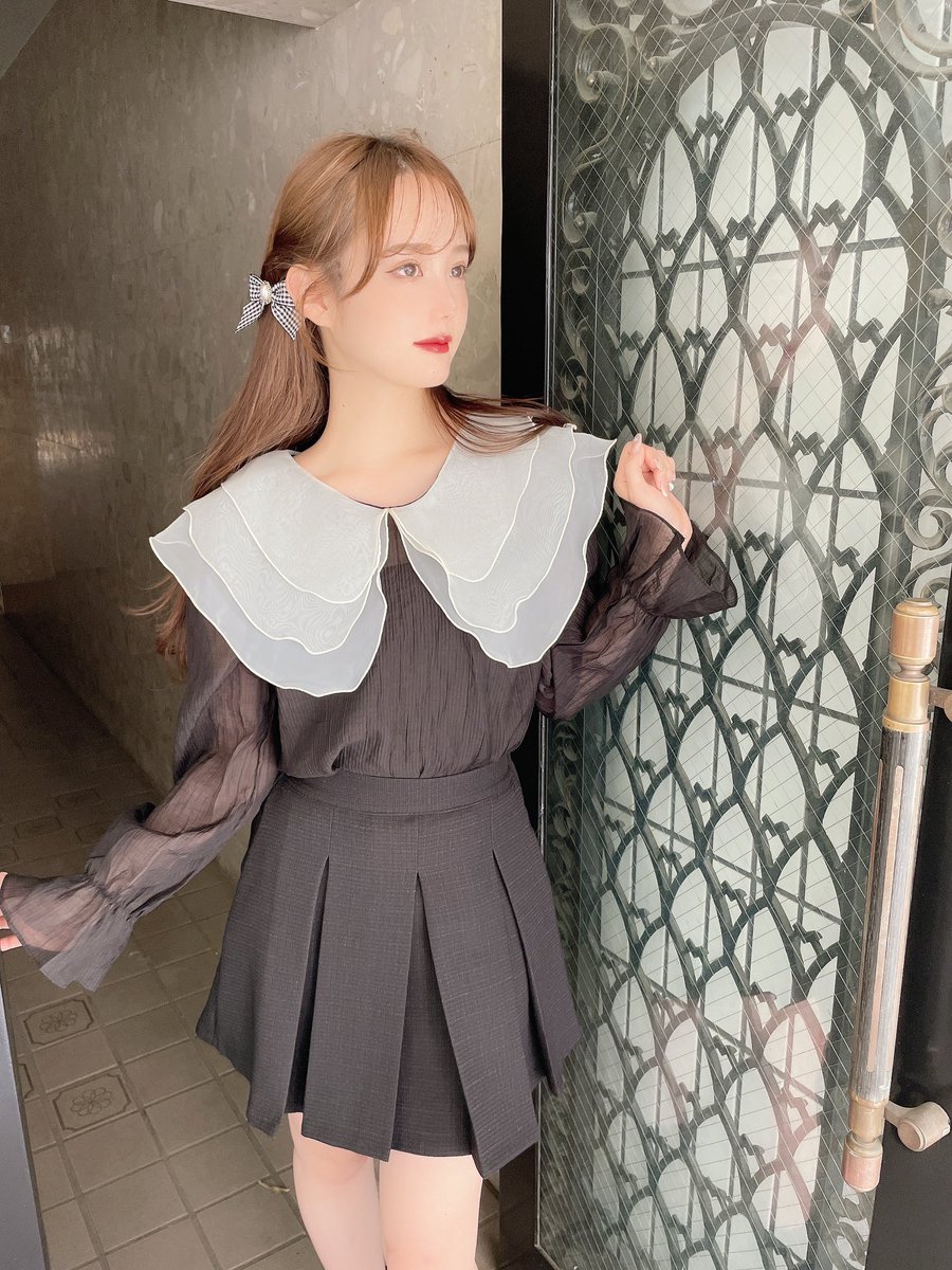 ROJITA on Twitter: "【 Rmine 】 ⁡ サマーツイードボックスプリーツスカート price : ¥6,490(税込) color : black/ivory https ...