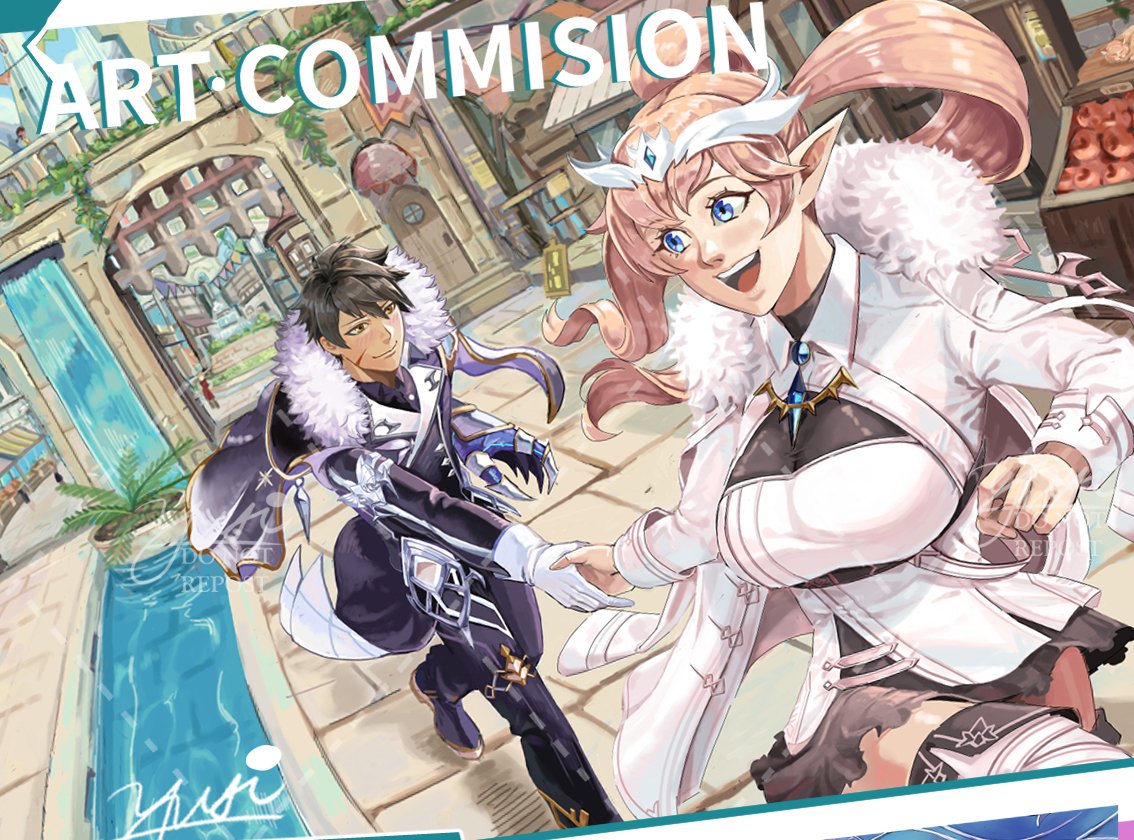 UCYusi | Digital Artist | Commision Open | GMT + 7 on Twitter: "Commision OPEN for 3 slots ...
