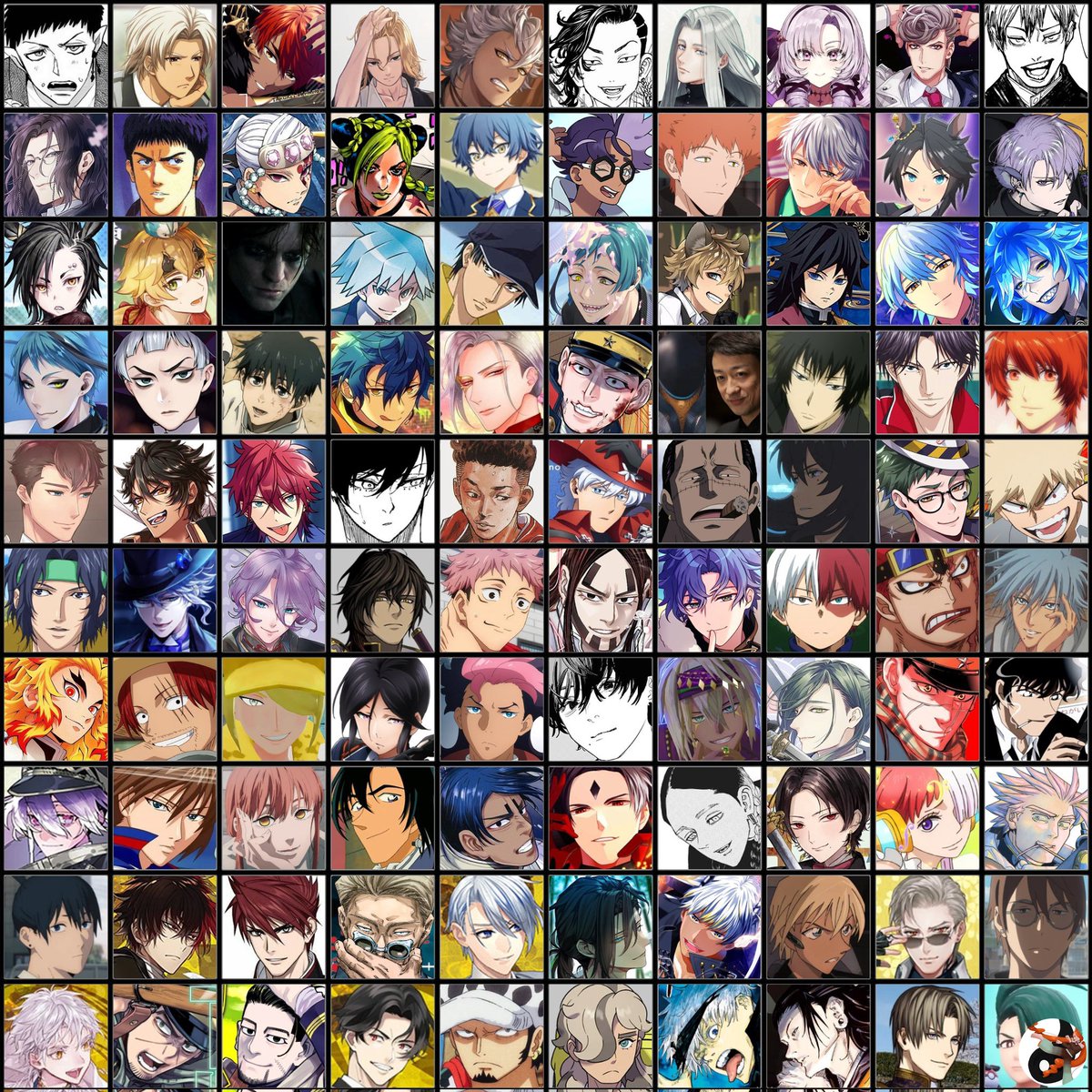 JAPANFESS TERANG on Twitter: "*jpf top 100 characters selected by yumejoshi (2022). Ada husbu ...