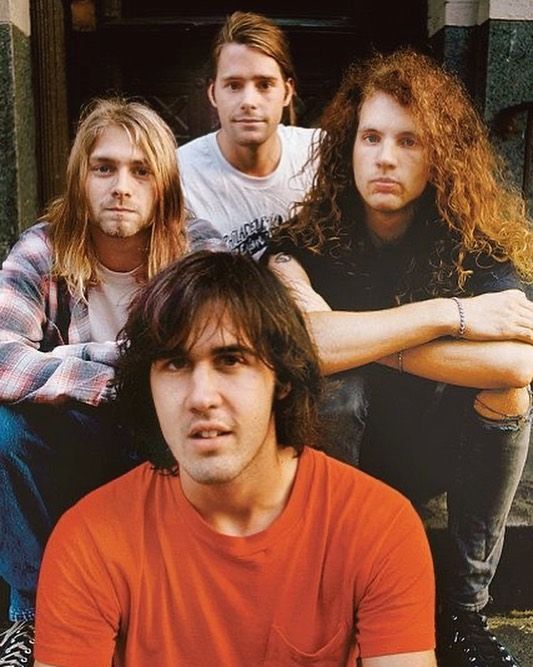 Classic Rock In Pics on Twitter: "Nirvana, the forgotten formation (Chad, Kurt, Jason, Krist)."