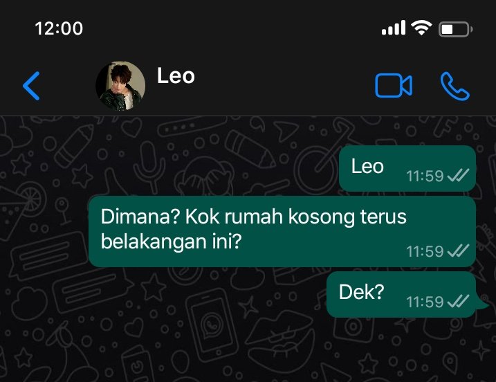 el, ineffable update. on Twitter: "051. pov bang Dipta."