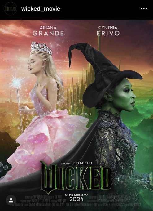 Wicked Movie Poster