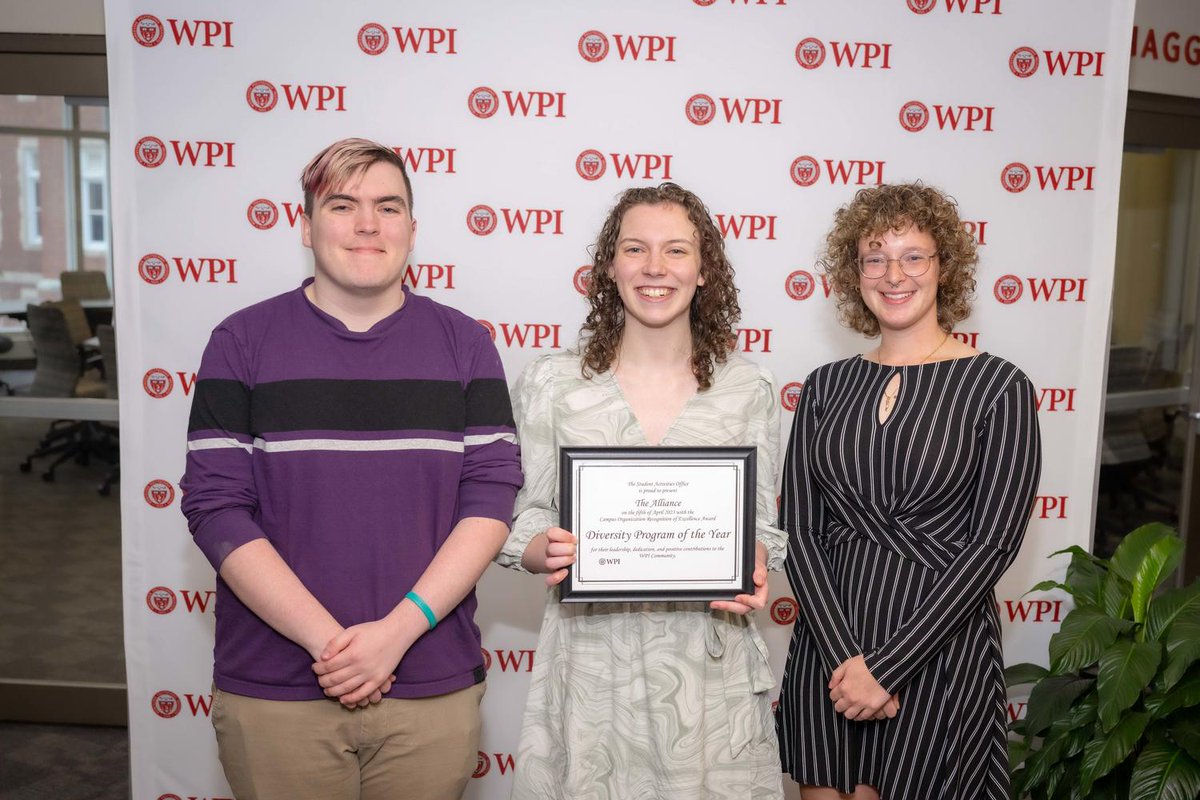 WPI on Twitter: "The Student Recognition Awards gave us the chance to celebrate several students ...
