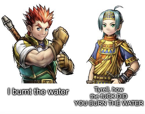 Golden Sun Shitposts on Twitter: "A “normal day” with the Dark Dawn crew. https://t.co ...