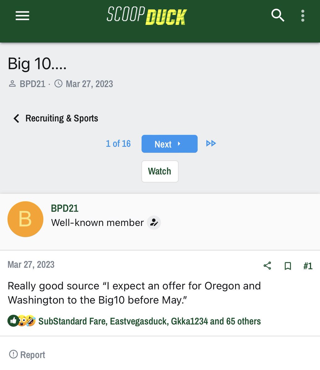 Message Board Geniuses on Twitter: "RT @BoardGeniuses: Really good sources tell MBG that #Oregon ...