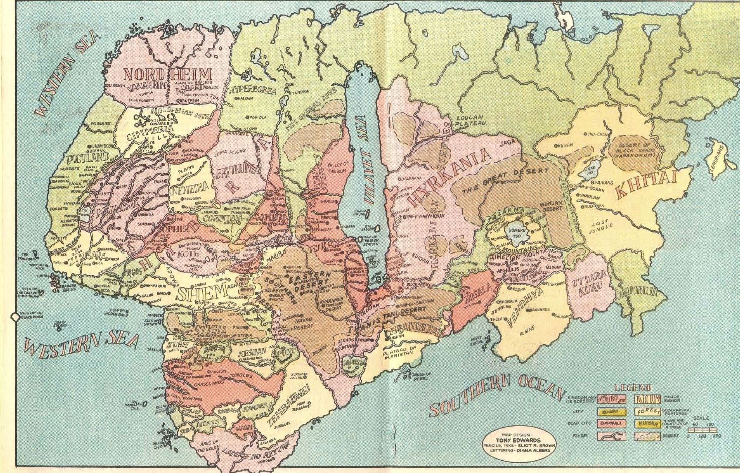 Melnibone Map