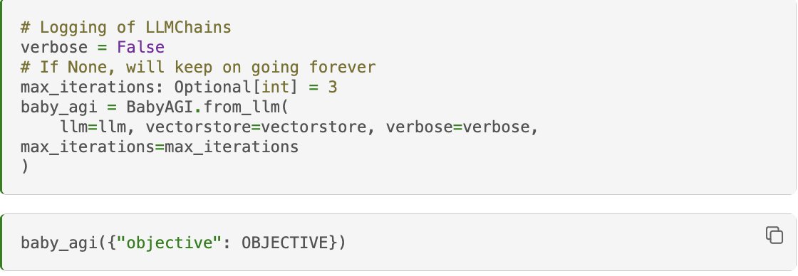 langchain on Twitter: "You can now import BabyAGI, AutoGPT, and the generative agents memory ...