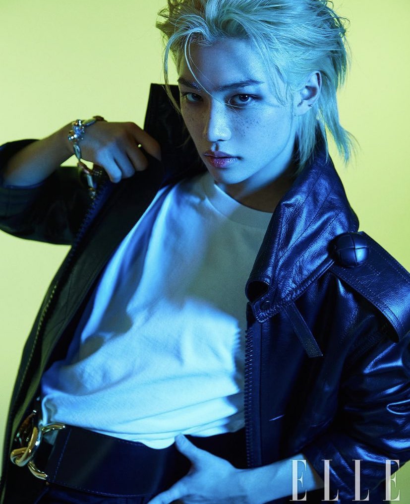SKZ Info Esp on Twitter: "Nuevas fotos de Felix compartidas por Elle Korea en su cuenta de ...