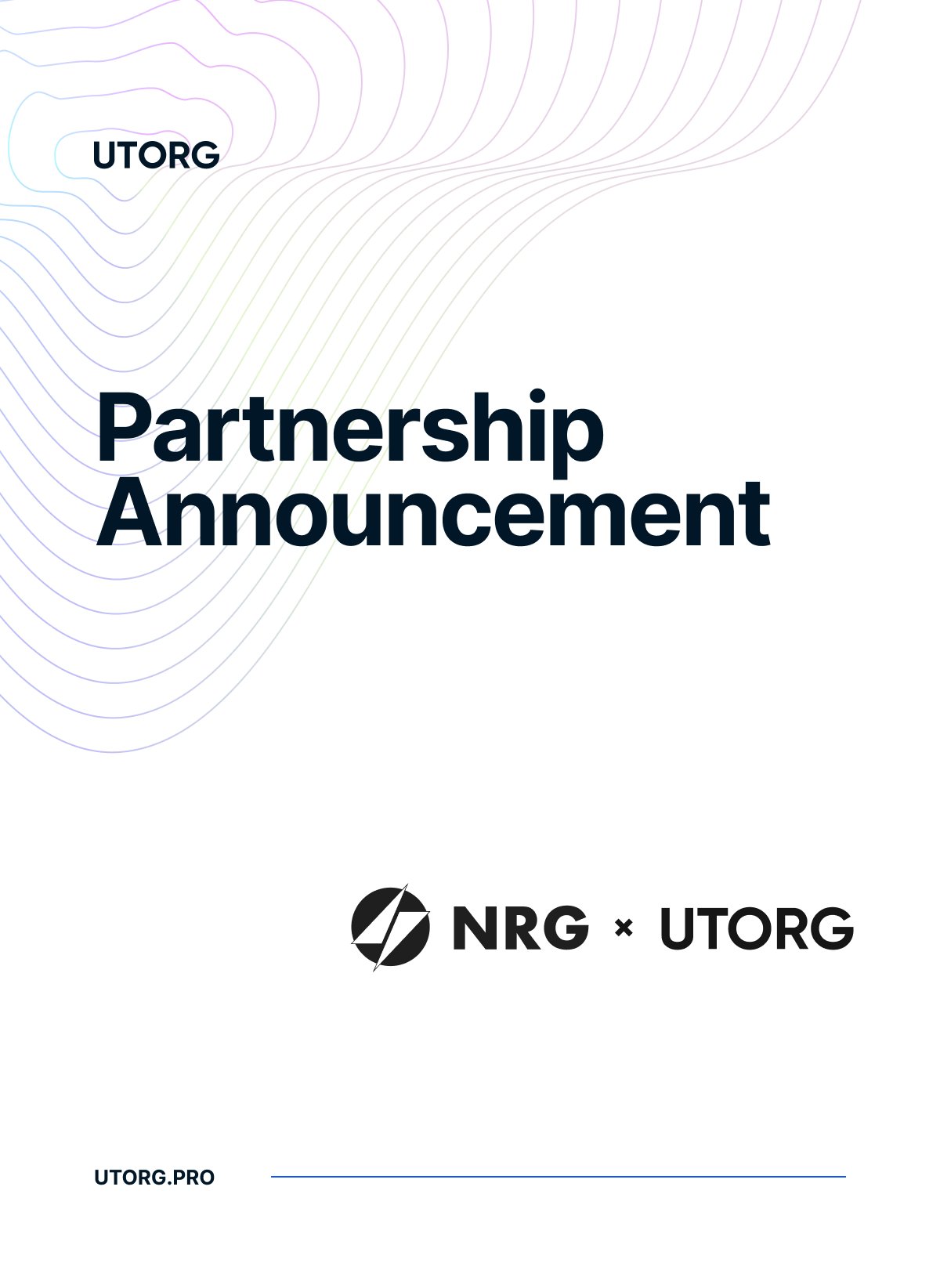 Utorg on Twitter: "🥳 Proud to team up with @TronNRG! We’ve integrated our widget into its ...