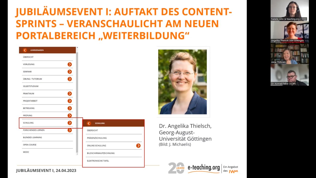 e-teaching.org on Twitter: "Mit dem heutigen Event fiel der Startschuss für einen 2-teiligen ...