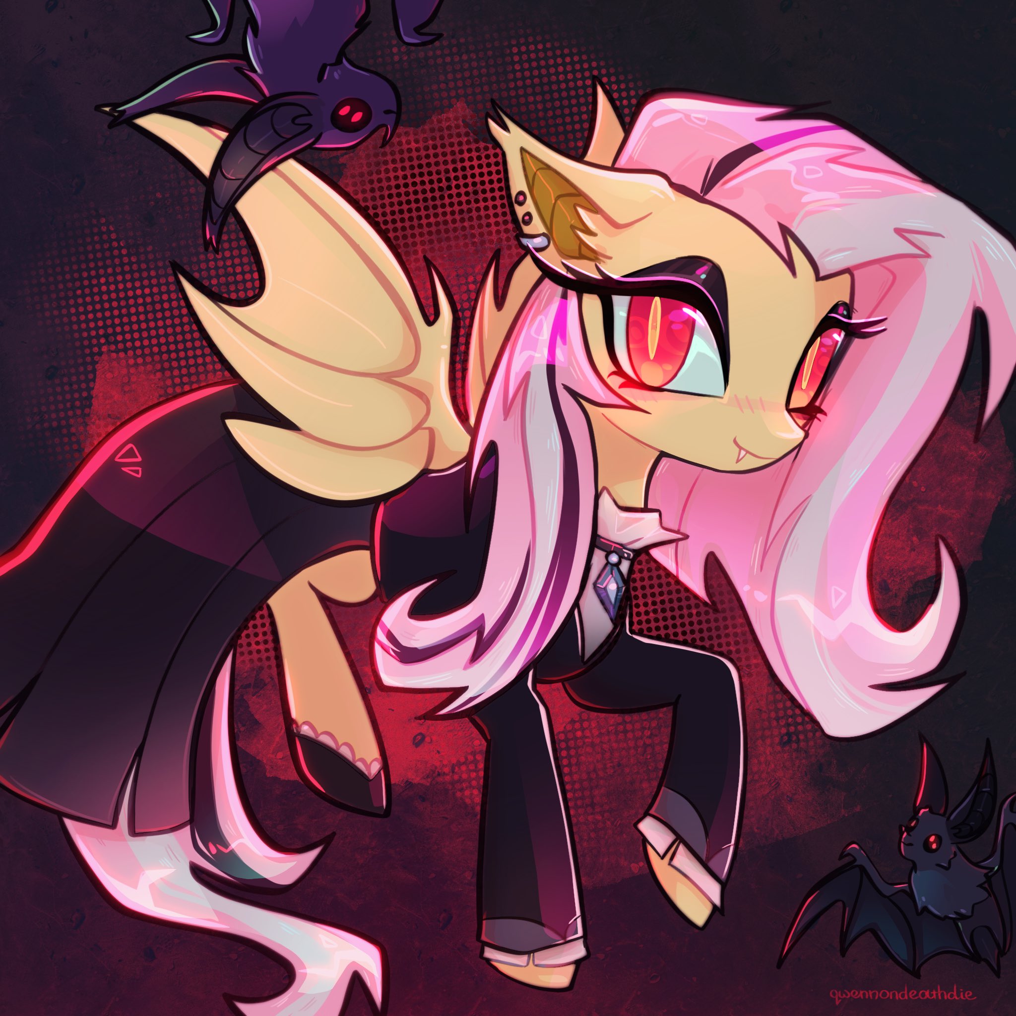 Mlp Flutterbat Human