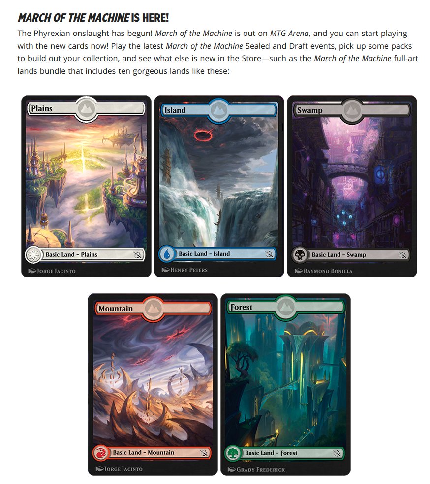 Robert Taylor🔥🔜MagicCon Minneapolis on Twitter: "MTG Arena Announcements for April 24 #mtg # ...