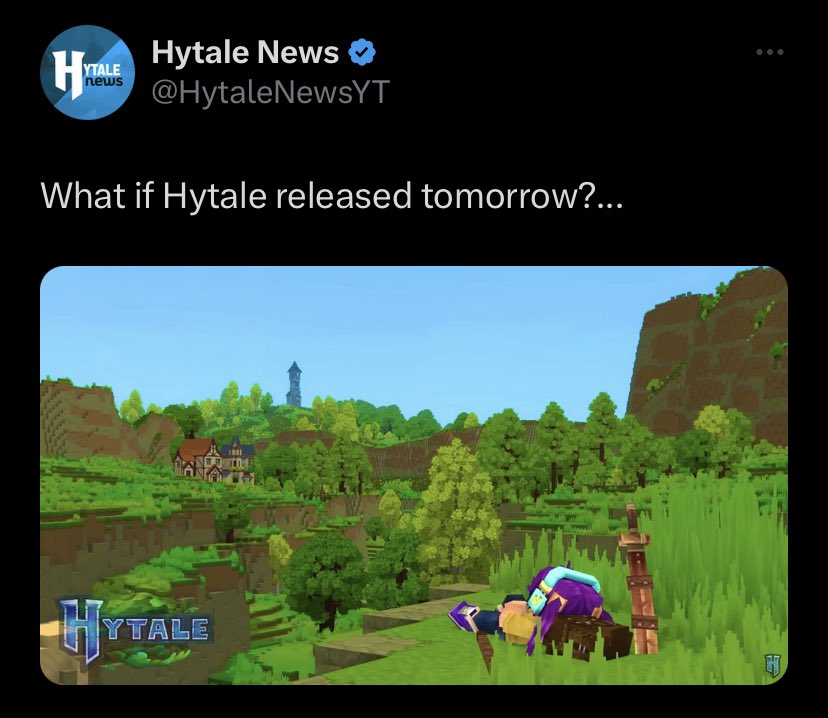 Hytale News on Twitter: "Hytale didn't release... 😭"