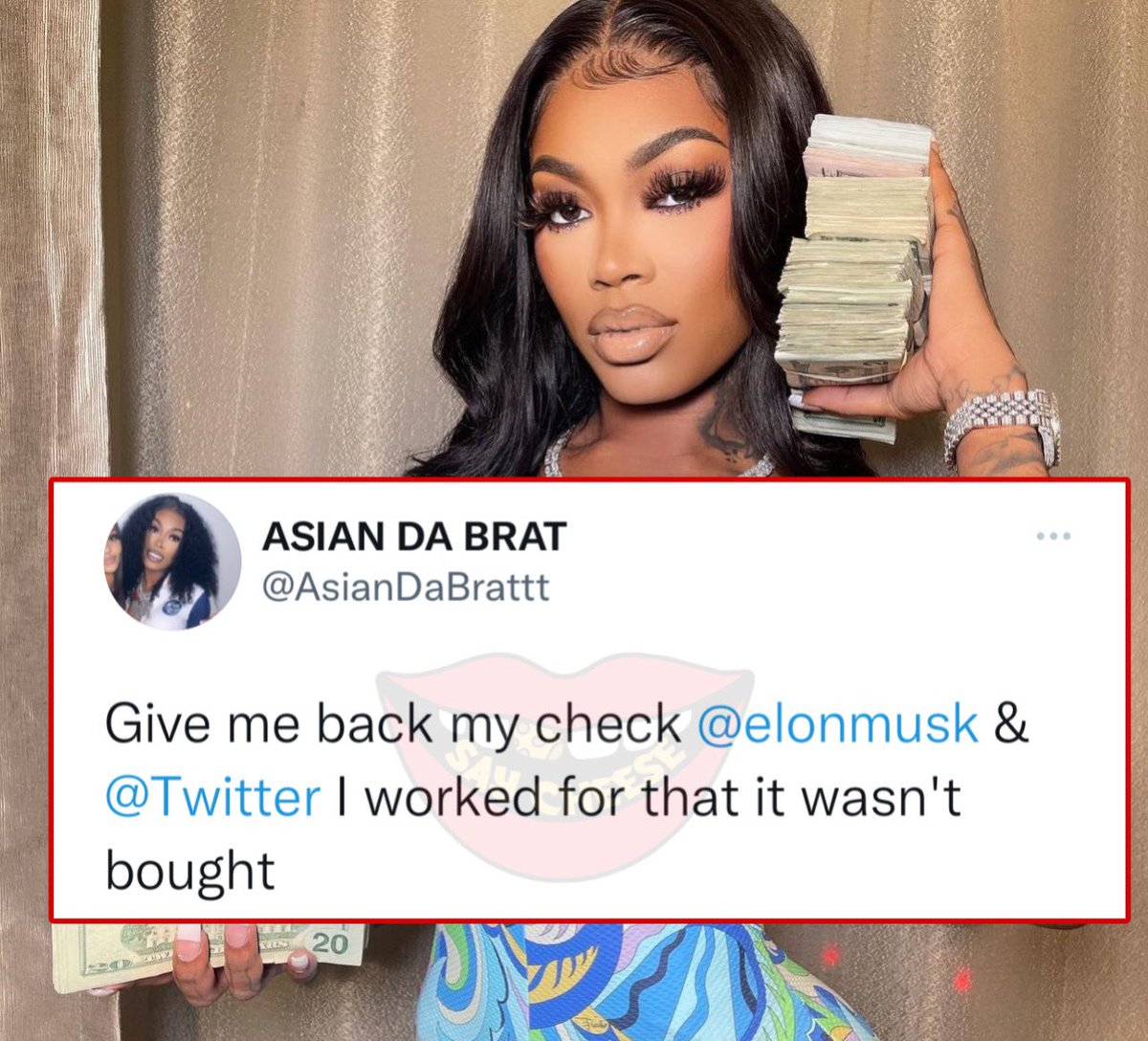 Say Cheese ππ§ On Twitter Asian Doll Tells Elon Musk That She Wants
