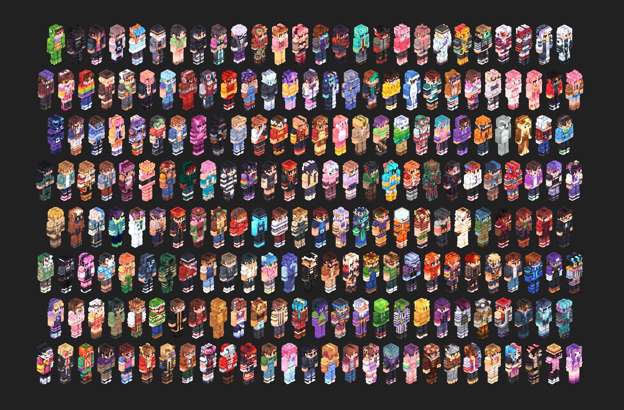 violet! on Twitter: "10 skin slots r up :) #minecraft https://t.co/UZvRFpDGBY https://t.co ...