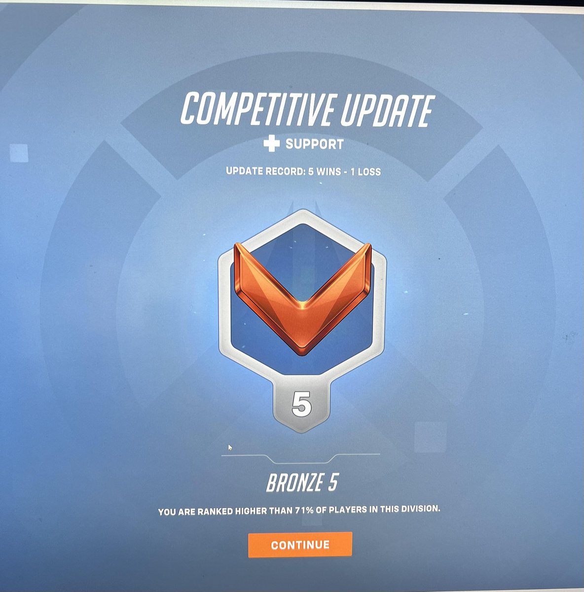 Stuck in Bronze 5 after season 4 update - Bug Report - Overwatch Forums