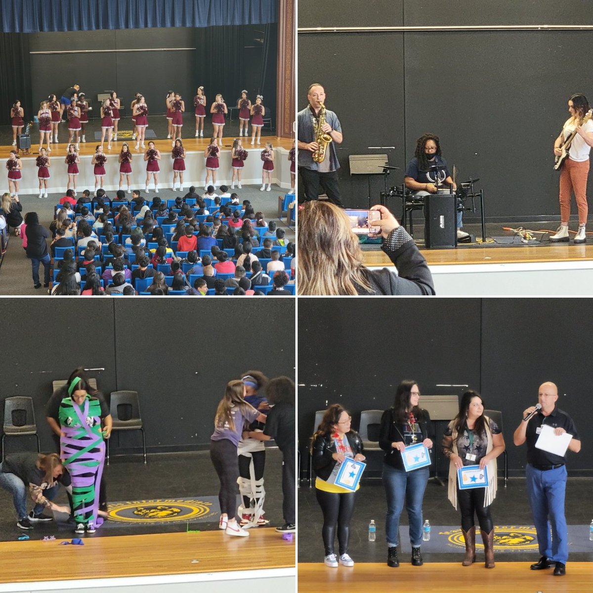 Travis Intermediate on Twitter: "Travis Rock The STAAR Pep Rally!"