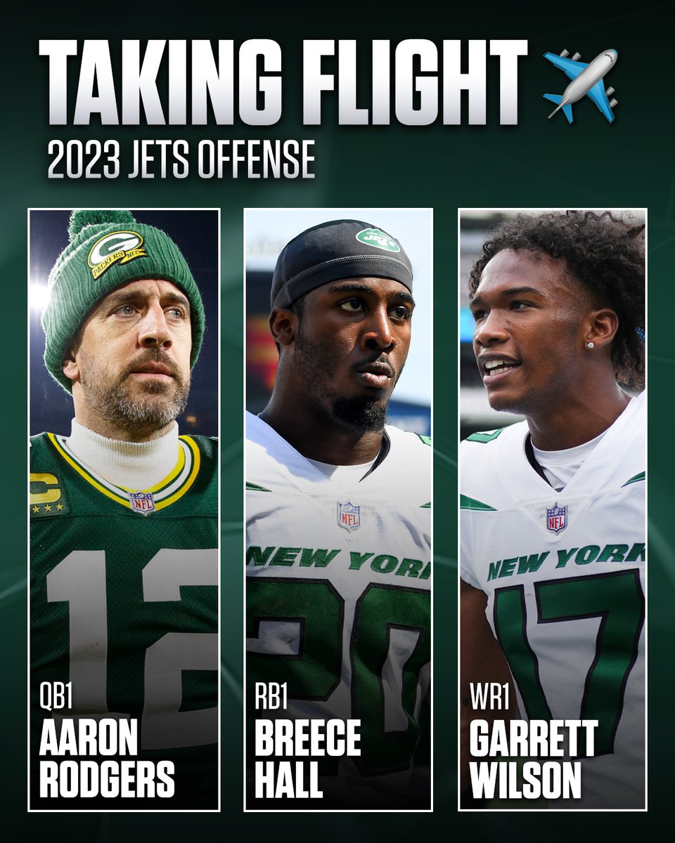 NBC Sports EDGE on Twitter: "Aaron Rodgers joins these studs in the Jets' offense."
