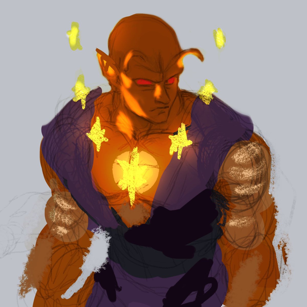 「Orange piccolo form redesign in which he」|gyo @ skill resetのイラスト