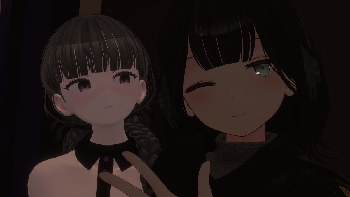 MEKURA on Twitter: "みんなおはよ〜 ルンルンでおはツイ写真を撮っていたらフレンドに見られていたMEKURAだよ！ その日はツーショ撮る時ですら冷めた目を向けられていたよ！"