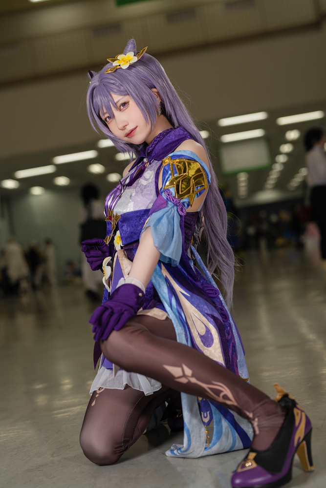 インサイド on Twitter: "【コスプレ】『原神』刻晴の凛とした佇まいが美しい！注目レイヤー・てう【写真8枚】 https ...
