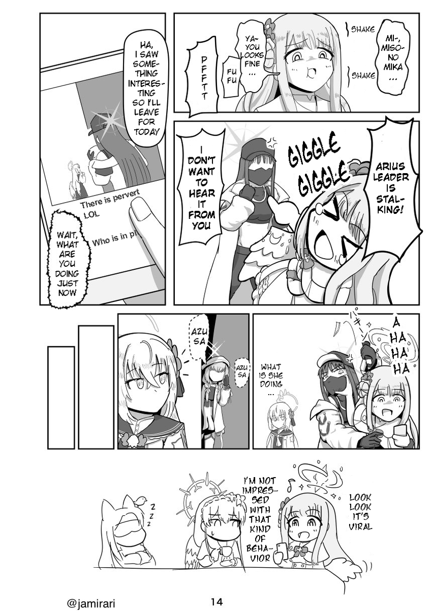 R.IA on Twitter: "英語版です！ [English Version] The story of Arius squad wandering around to make up ...