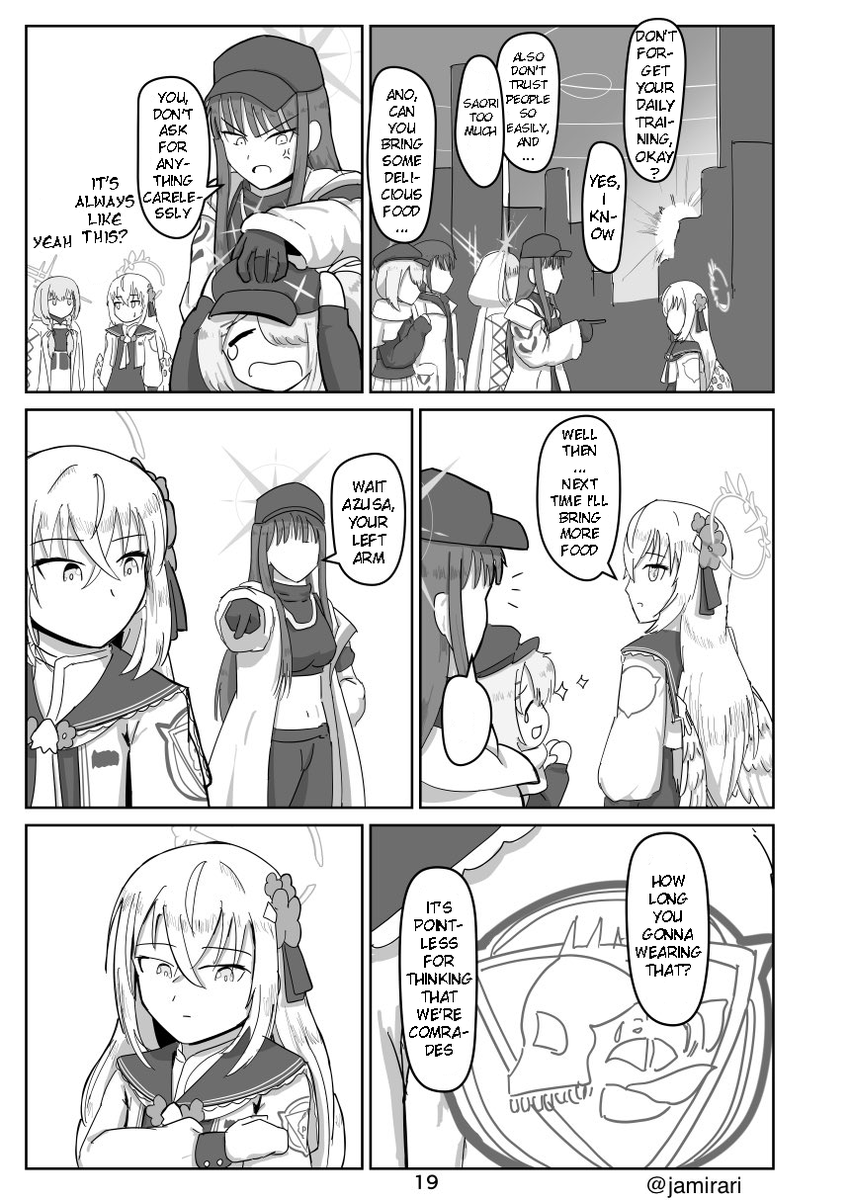 R.IA on Twitter: "英語版です！ [English Version] The story of Arius squad wandering around to make up ...