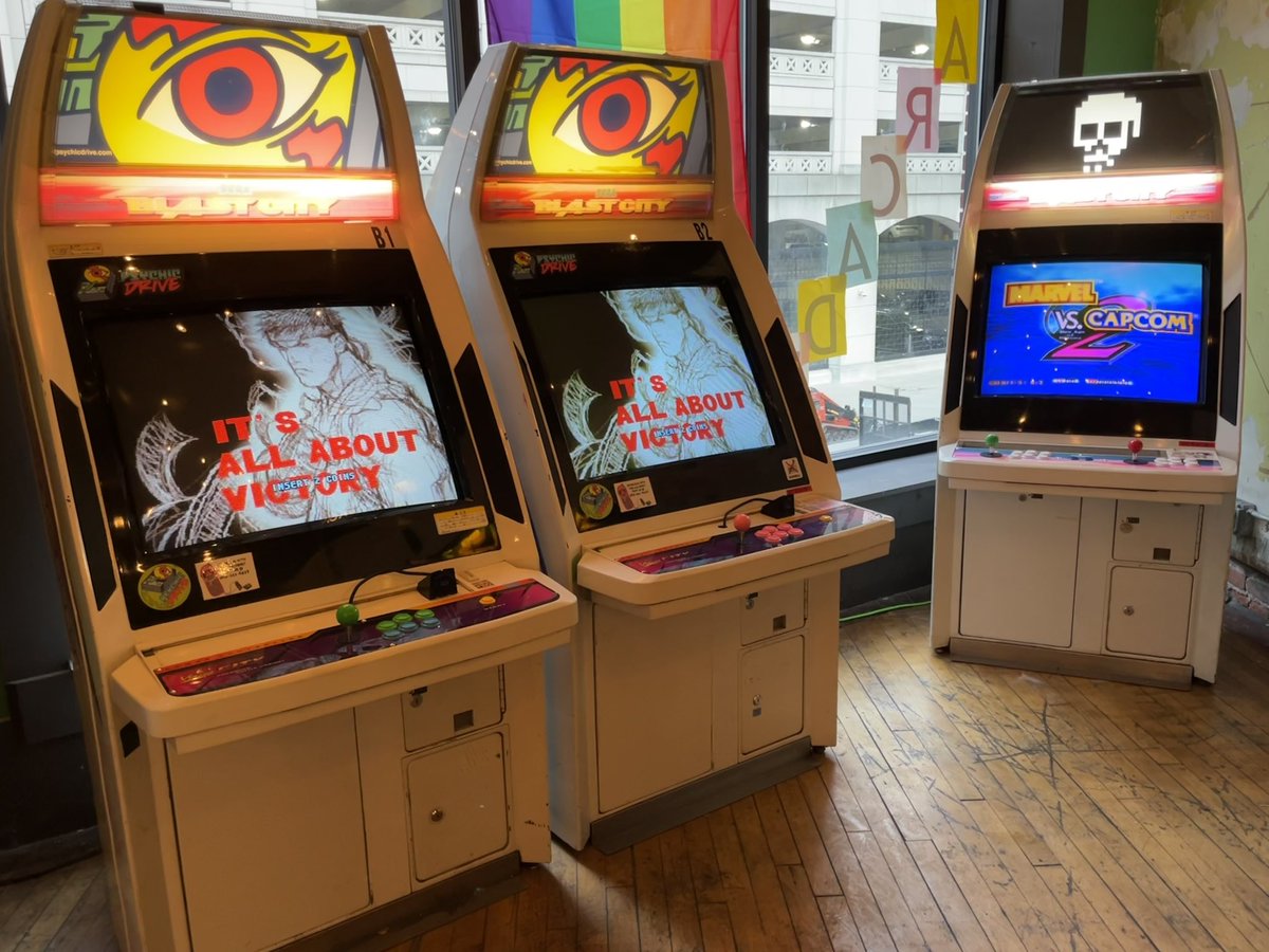 👁️ PSYCHIC DRIVE 🔮 on Twitter: "Our head to head 3rd Strike Blast City setup has found a home in ...