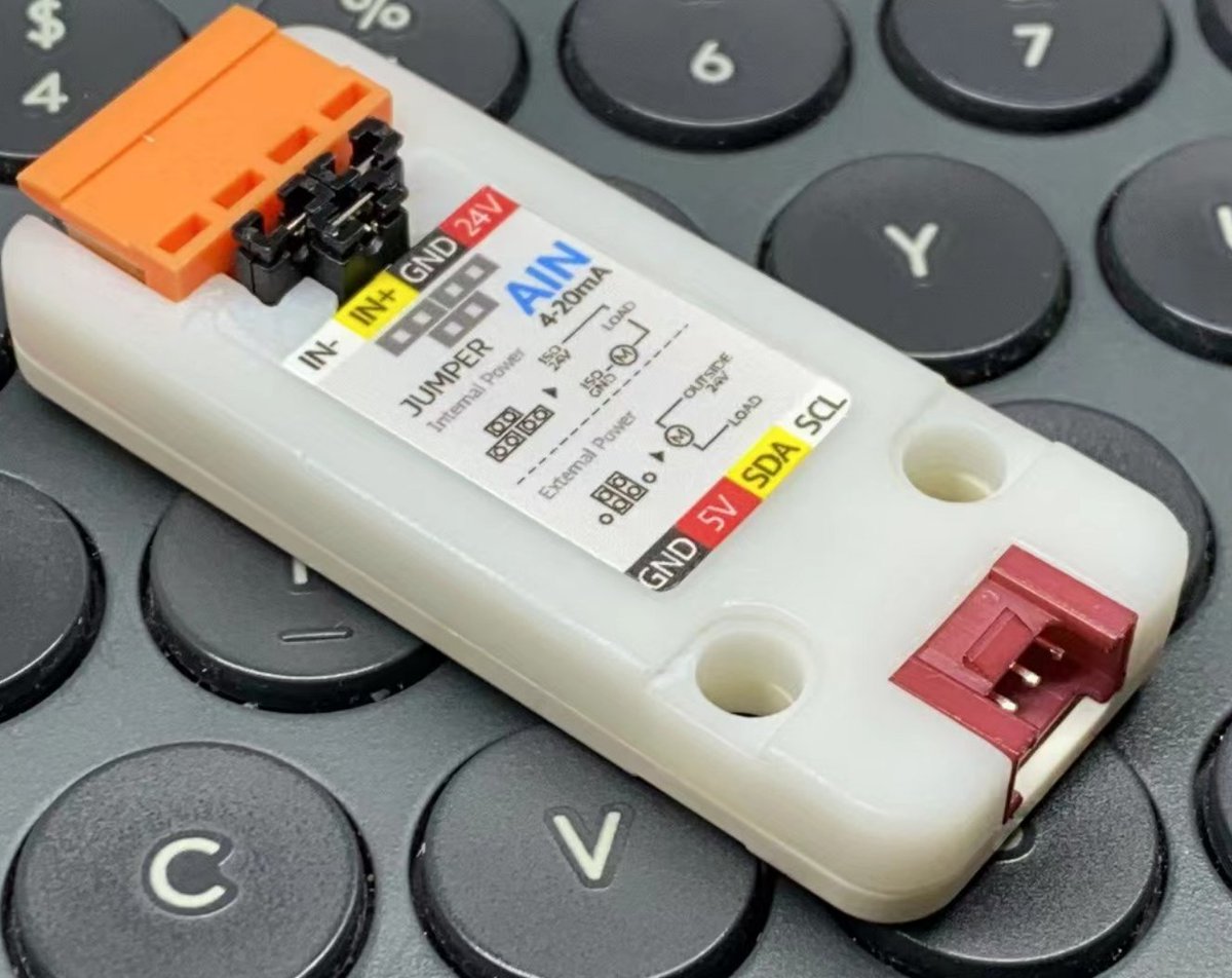 M5Stack on Twitter: "AIN(4~20mA) Unit and Module."