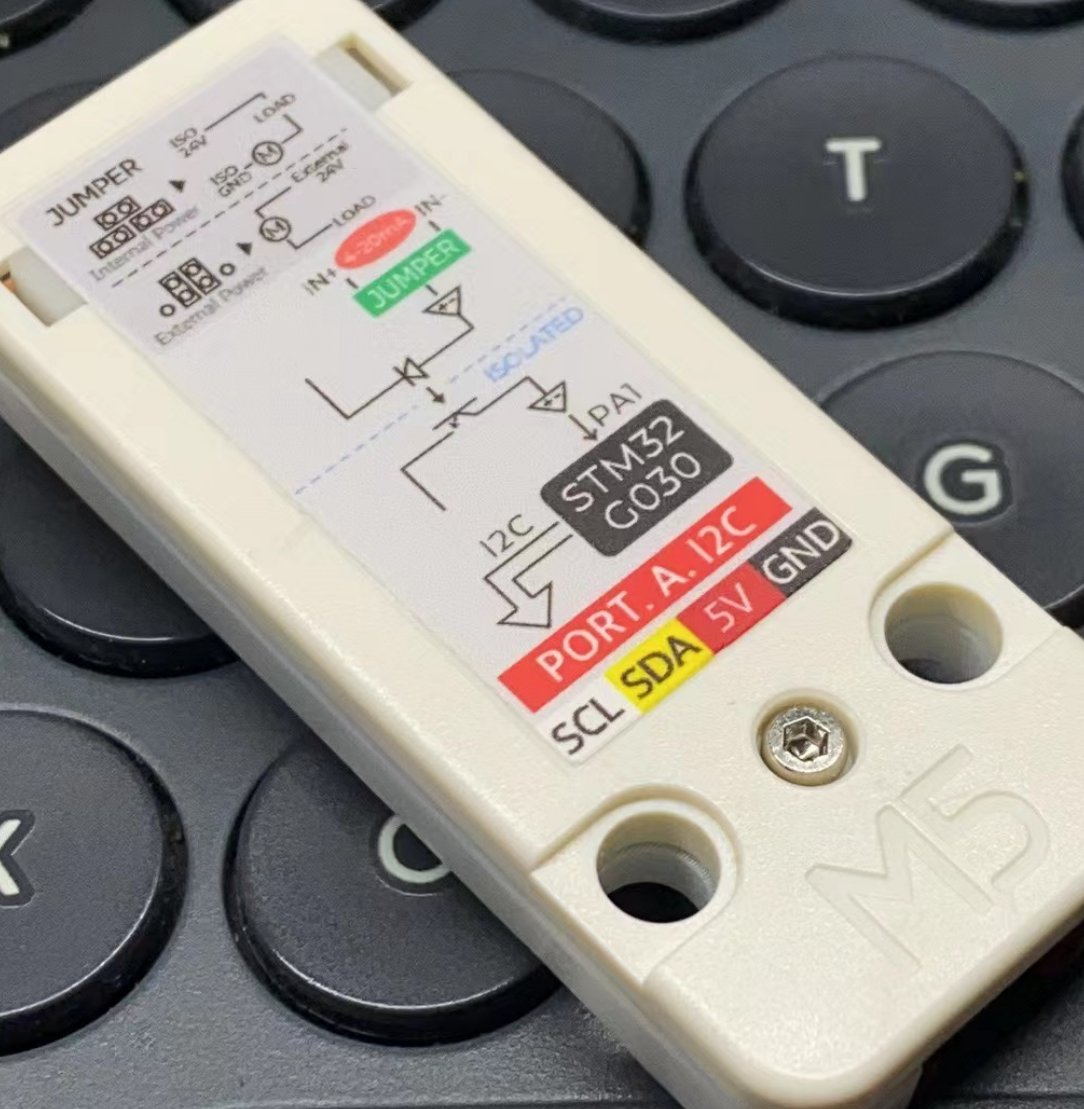 M5Stack on Twitter: "AIN(4~20mA) Unit and Module."