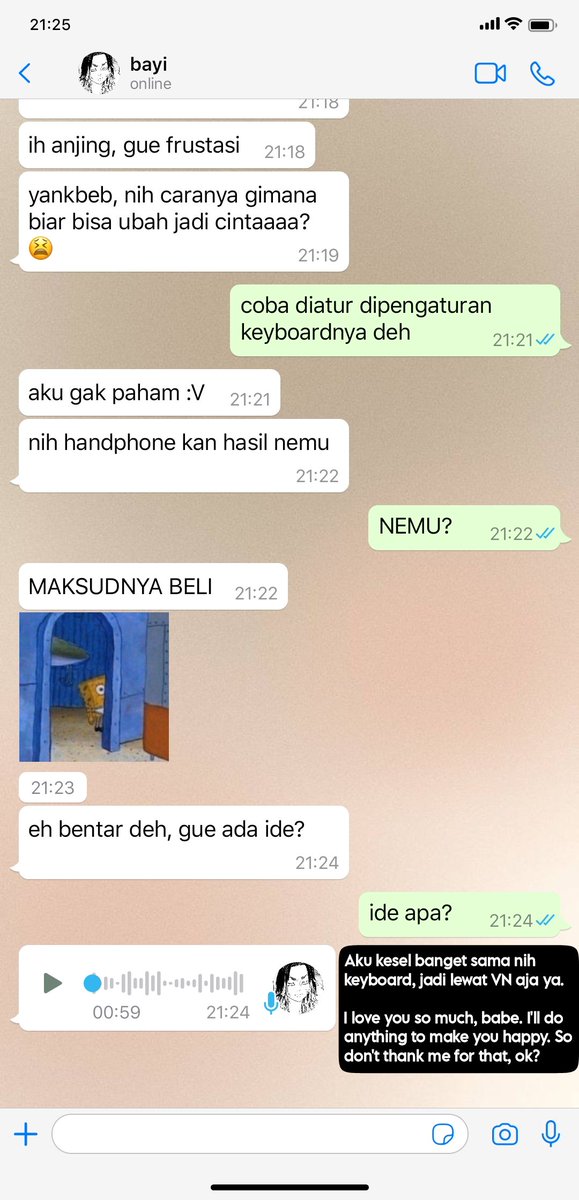 Bagas. on Twitter: "Frustasi."